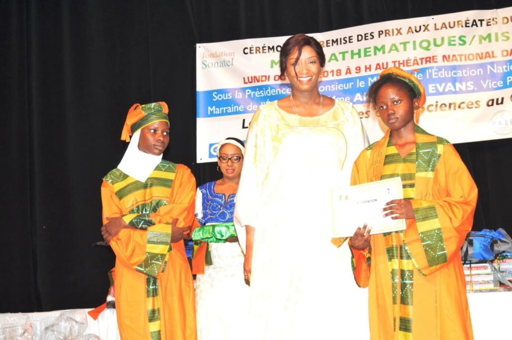 Miss Maths 2018 | Miss Sciences 2018 — Fondation sonatel